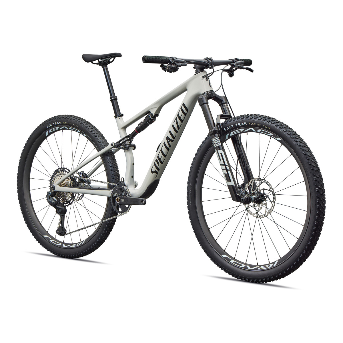 Specialized Epic 8 Expert Di2 kalnų dviratis | Gloss Dolomite Metallic - Obsidian | Velonova